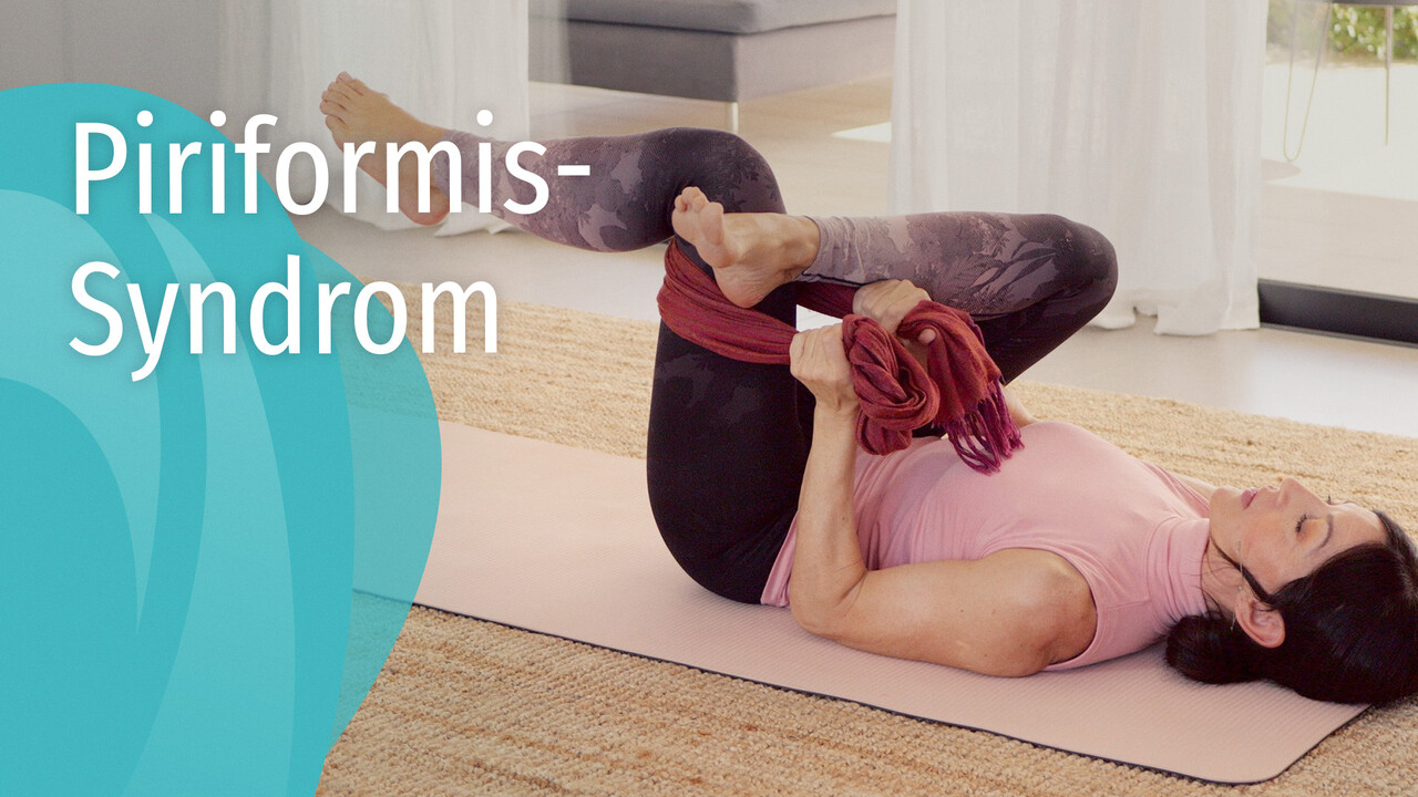 Piriformis - Dehnung Piriformis in Rückenlage | fitnessRAUM.de
