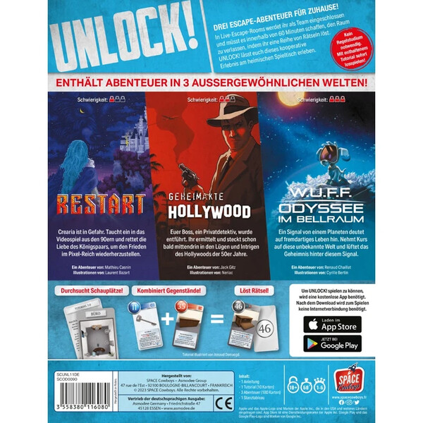 Unlock! - Extraordinary Adventures - Shop für Brettspiele, Kartenspiele ...